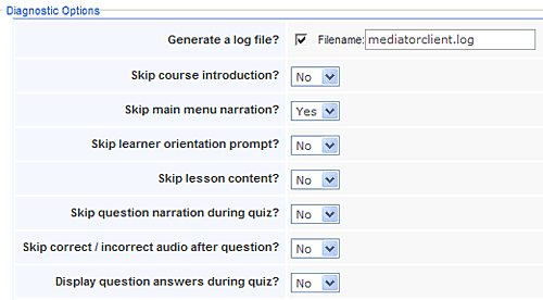 LMS - Player Settings