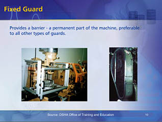 OSHA General Industry: Machine Guarding